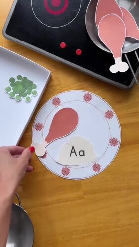 MAGIC THANKSGIVING | Make a Plate | Uppercase + Lowercase ABCs | Just ... MAGIC THANKSGIVING | Make a Plate | Uppercase + Lowercase ABCs | Just ...