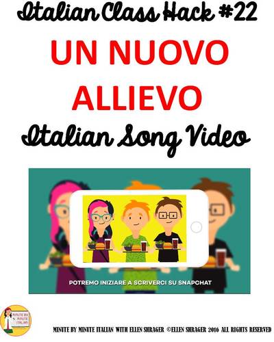 Italian Class Transition Video Example for CI TCI and 90% Target Language