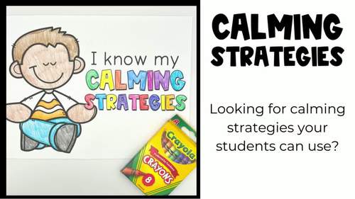 Calming Strategies Coloring Pages For Your Zen Den Or Calm Down Corner