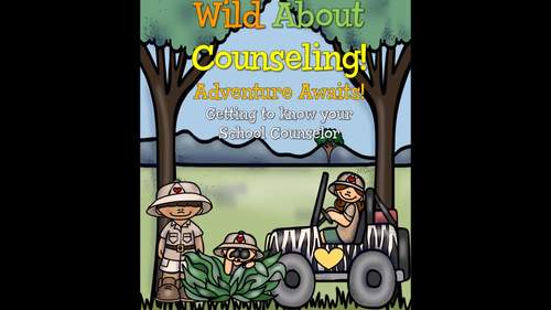 Meet the Counselor Safari Lesson & Games by Counseling with Sandi