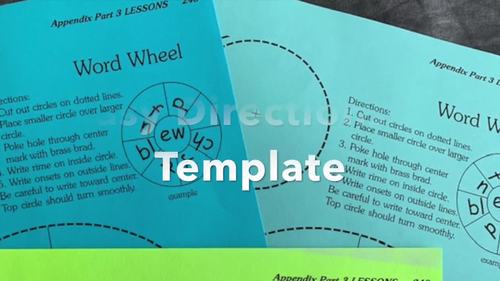 Word Wheel Early Reading Phonics Game | Phonics Instruction | Word Families