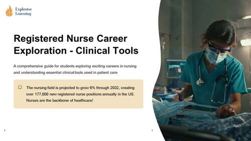 Registered Nurse Career Exploration - Tools of the Trade Lesson Grades ...