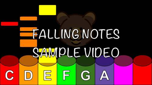 The Bear Went Over the Mountain - Boomwhacker Play Along Videos & Sheet ...