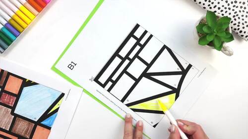 Christian Easter Collaborative Poster for Door Decor - Stained Glass ...