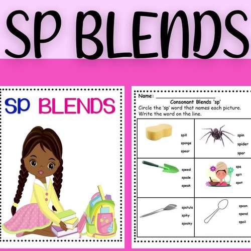 SP Blends by Futuristic Teacher | Teachers Pay Teachers