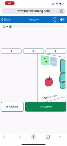 Boom Cards Back to School AAC Core Vocabulary Activities LUNCH, no prep