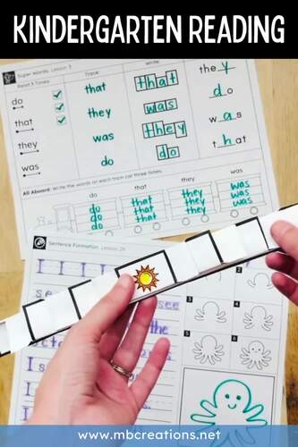Kindergarten Magnetic Reading, Phonics, Letters, Sight Words ...