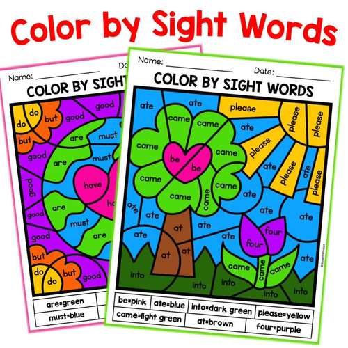 Back to School Bonus Sale Sight Words Preschool Kindergarten First ...