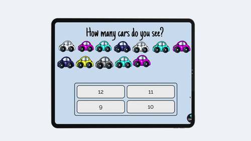 Counting Objects 11-20 Math Boom Cards (ABLLS-R R4 + R8) | TPT