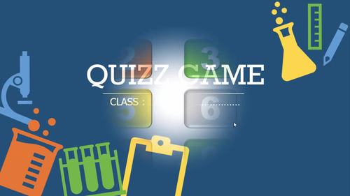 Digital resource - Interactive PowerPoint quiz template by AnASTEAM
