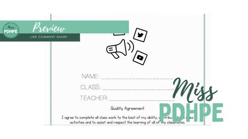 PDHPE Stage 4 Unit - Like Comment Share by Miss PDHPE | TPT