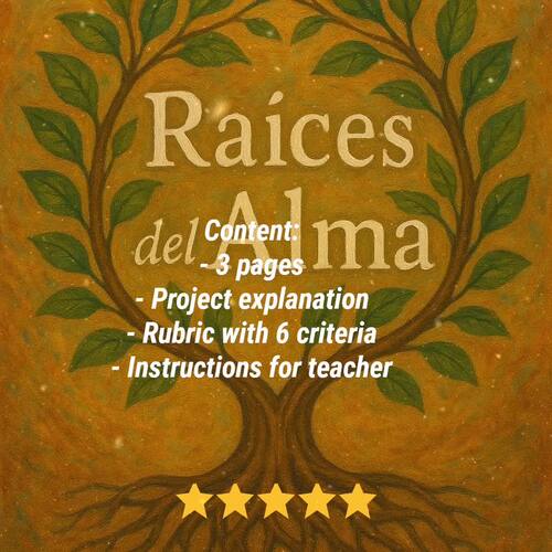 Inspirational Person Project: Creative Classroom Activity by Raíces del ...