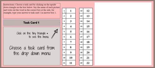 Digital Pixel Art NO PREP Task Cards - Bunny CVC Words Google Sheets