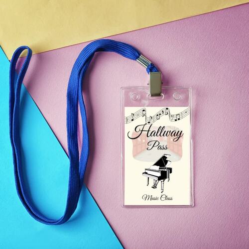 BUNDLE Music Class Passes,Hall,Bathroom,Nurse,Office,Water PRINTABLE Passes