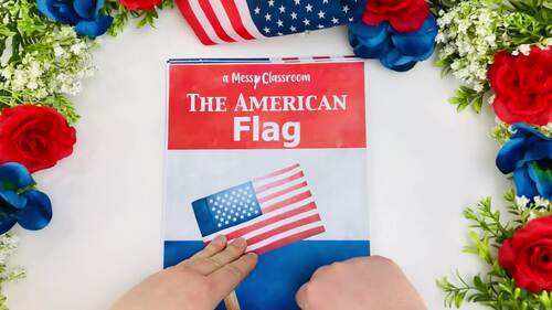 USA American Flag 2nd Grade Nonfiction Reading Lesson Text Features ...