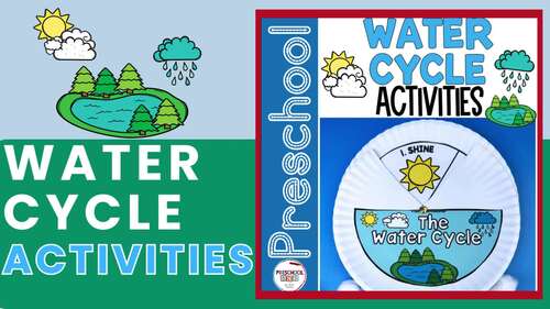 Preschool Water Cycle Activities by Preschool SOS | TPT