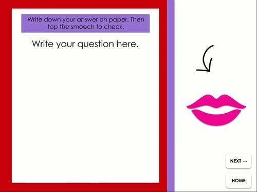 Google Slides PPT Game Template | Editable Self-Checking | Valentine ...