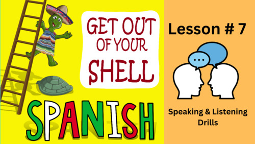 Spanish Lesson #7 - Speaking & Listening Drills - Beginners | TPT
