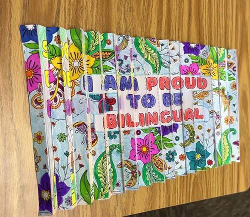 Proud to be Bilingual Agamograph, Orgulloso de Ser Bilingue | TPT