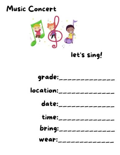Music Concert Posters-great for Elementary Music! | TPT