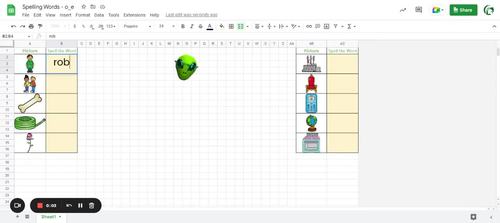 Word Work - Pixel Art Mystery Pictures - Long Vowel Sounds A, E, I, O ...