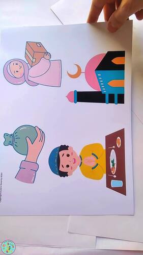 Ramadan wreath craft | Ramadan Activities | Ramadan Craft by Learn smartly