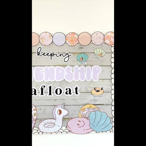 Summer Bulletin Board Ideas | Friendship Skills Activities | End of ...