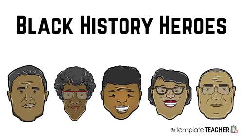 Black History Month Heroes Slides & Activities Digital Resource for ...