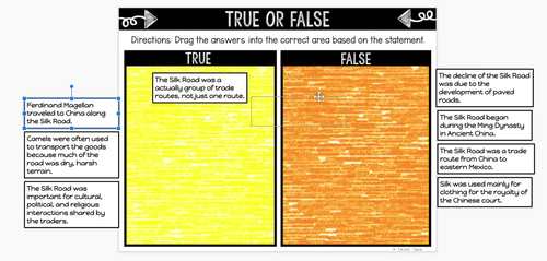 Silk Road DIGITAL Interactive Notebook | Choice Board | Ancient China