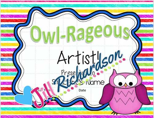 EDITABLE Class Superlatives End of Year Awards OWL THEMED by Jill ...