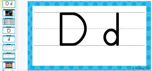 Interactive Google Slides & Seesaw Activities: Letters A-Z by True Teaching