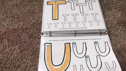 Letter Writing for Beginners Bundle ~A-Z by The Magic of Kindergarten