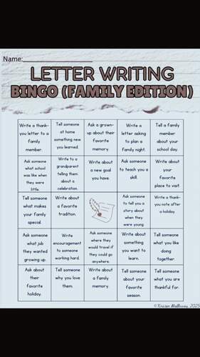 Friendly Letter Writing Unit | Anchor Charts, Templates, Rubric ...