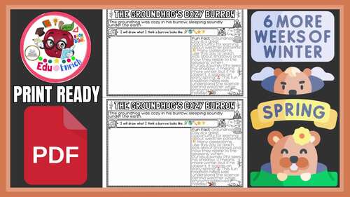 Groundhog Day Emergent Reader | Reading Comprehension | Mini Book ...