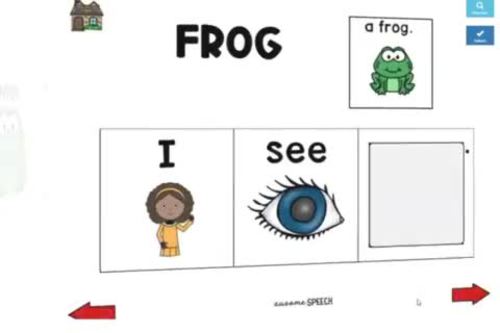 Boom Cards: Book Companion "There Was an Old Lady Who Swallowed a Frog"