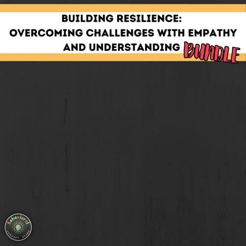 Building Resilience: Empowering Workbook Bundle for Overcoming Challenges