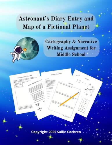 Science Fiction Creative Writing Prompt & Cartography Resource for ...