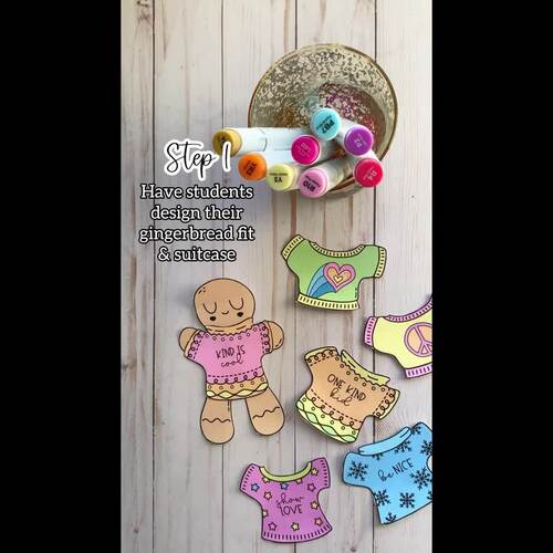 December Kindness Craft - Student Gift Winter Break - Decorate a ...