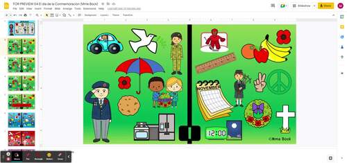 ¡BÚSCALO! - El día de la Conmemoracíon - Google Slides™ by Mme Bock