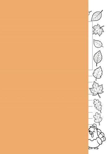 Thanksgiving Coloring Pages, writing papers, fall coloring pages ...