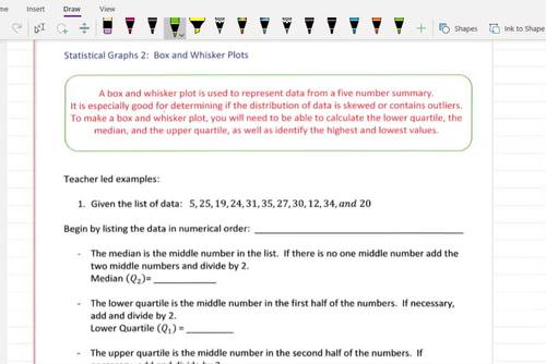 Box and Whisker Plots (lesson video) by Mathematics Made Easy | TPT