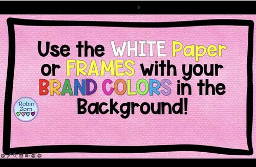 Digital Watercolor Rectangle Paper-Frame-Border Transparent & White ...