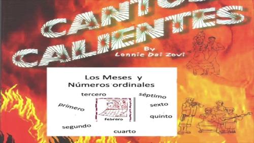 Los Meses y Los Números Ordinales Taught Musically - PDFs and MP3s from ...
