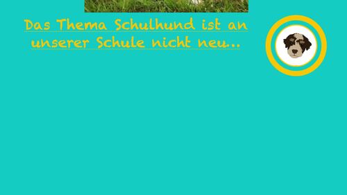 German: School dog | Therapy dog | Presentation | PP + Key | Schulhund