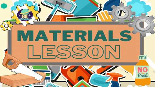 Materials + Used for/Made of ESL/ESOL PowerPoint Lesson for A2 Level ...