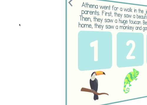 Fantasy Themed Short Stories Sequencing 3 Events BOOM Cards Speech Therapy
