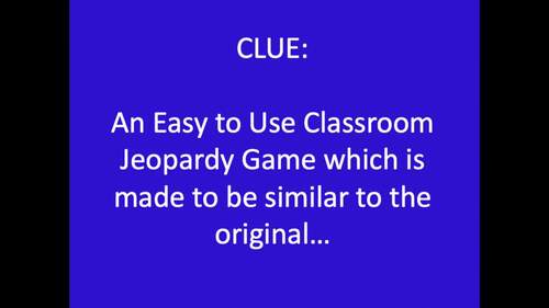 Volcanoes Jeopardy Earth Science Trivia Game by The STEM Center | TPT