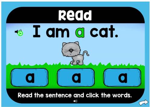Sight Words ‘A’ Boom Cards™ – Digital Task Cards | Distance Learning