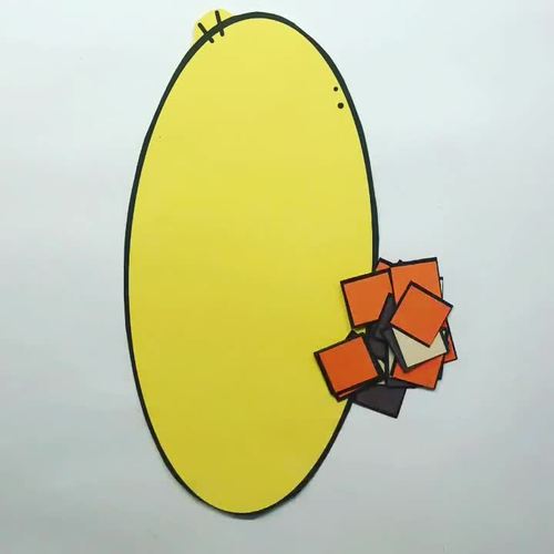 Corn Vegetable Craft Fine Motor Mosiac Activity Thanksgiving Fall Bulletin