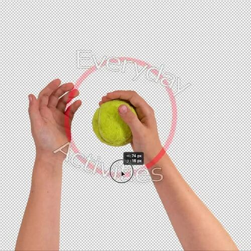 Stock Photo Child's Hands Ball Toss Right Hand Transparent Background